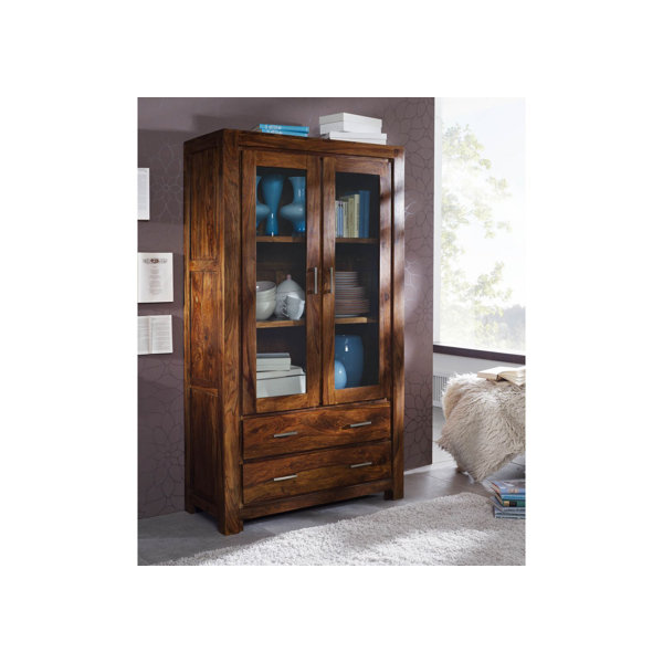 Massivmoebel24 Vitrine Metro Life | Wayfair.de